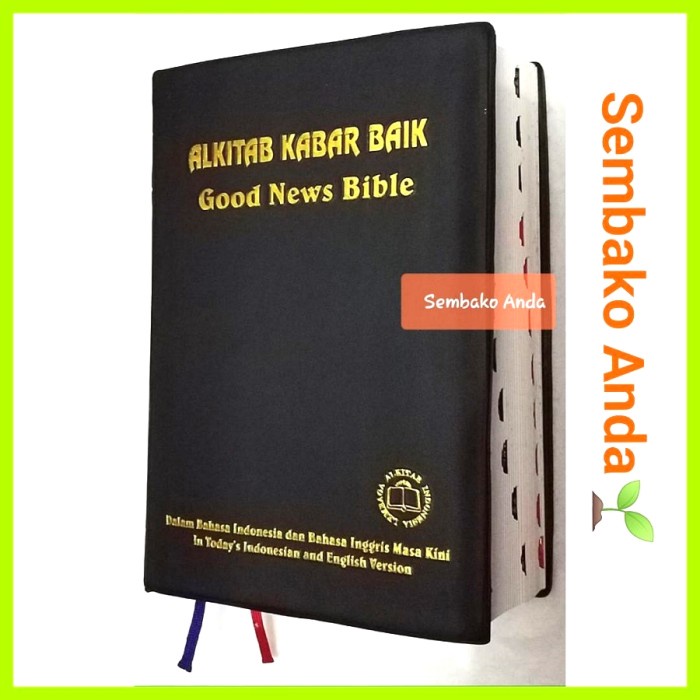 Jual ALKITAB BIMK- TODAY'S ENGLISH VERSION. BAHASA INDONESIA MASA KINI ...