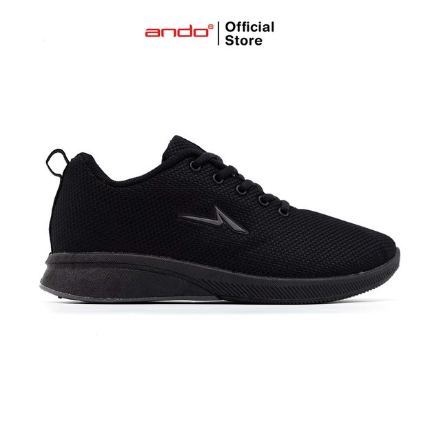Jual Ando Official Sepatu Sneakers Sip 35 Remaja - Hitam/Hitam | Shopee ...