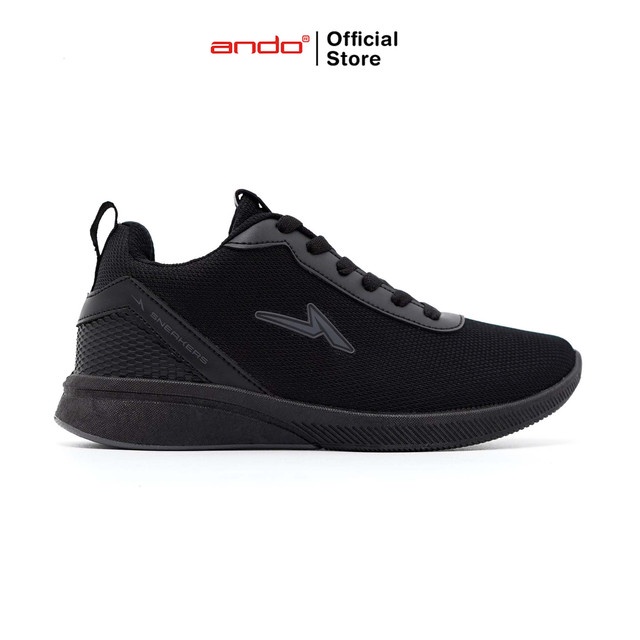Jual Ando Official Sepatu Sneakers Spectra Wanita Dewasa - Hitam/Hitam ...