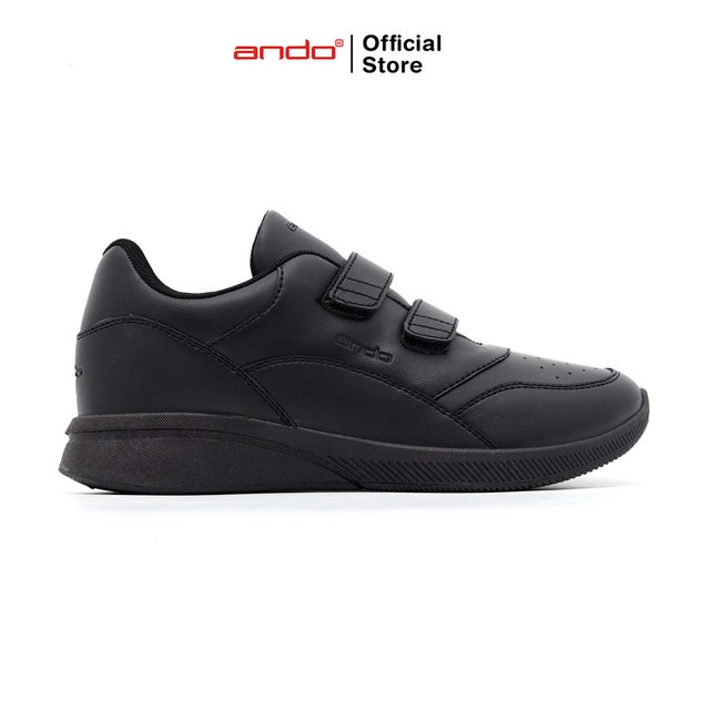 Jual Ando Official Sepatu Sneakers Mori V Wanita Dewasa - Hitam/Hitam | Shopee Indonesia