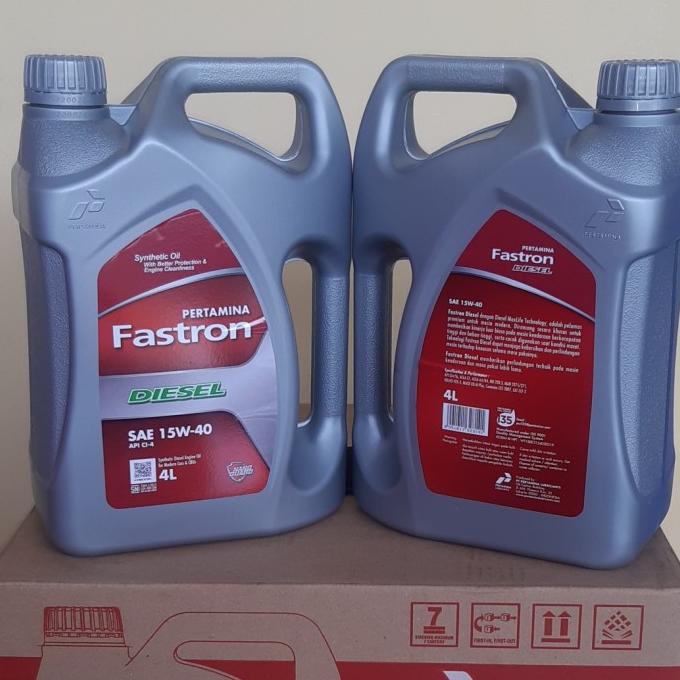 Jual Oli Pertamina Fastron Diesel Sae 15W-40 4Liter | Shopee Indonesia