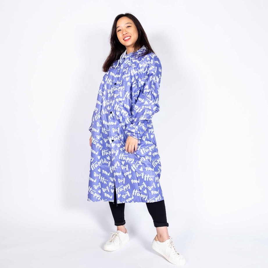 Jual Model Baru Jas hujan wanita / Jas Hujan / Mantel Hujan / motif ...