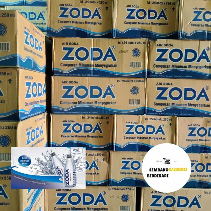 Jual Zoda Air Soda 1 Botol 250Ml 1 Dus Isi 24 Botol Termurah Via ...