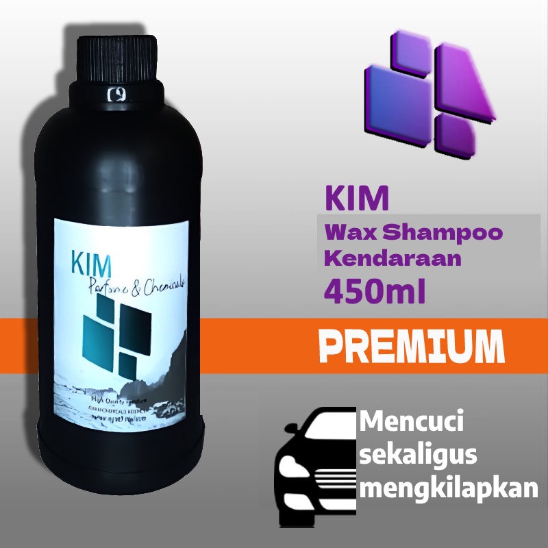 Jual Wax MAX Power Car Wash Kim Clean (Shampoo dan wax mobil) 450 ml ...