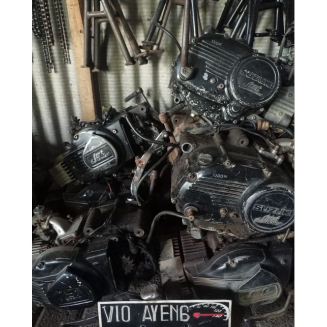 Jual MESIN motor sett SUZUKI Rc100, Bravo, Tornado Gx, Original SECCOND ...
