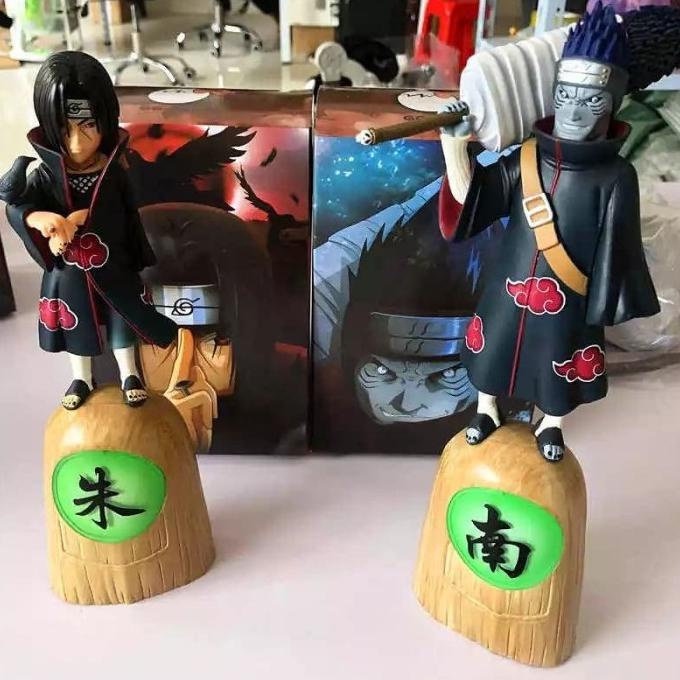 Jual Akatsuki Itachi Uchiha and Kisame Gedo Finger Statue Figure ...