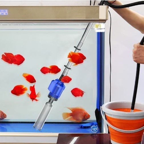 Jual Vacuum Listrik Aquarium Sand Gravel Pembersih Penyedot Air Aquarium | Shopee Indonesia