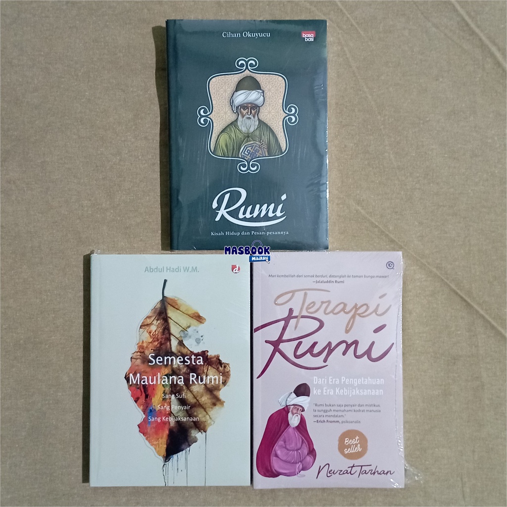 Jual PAKET BUKU RUMI - Kisah Hidup dan Pesan-pesannya - Semesta Maulana ...