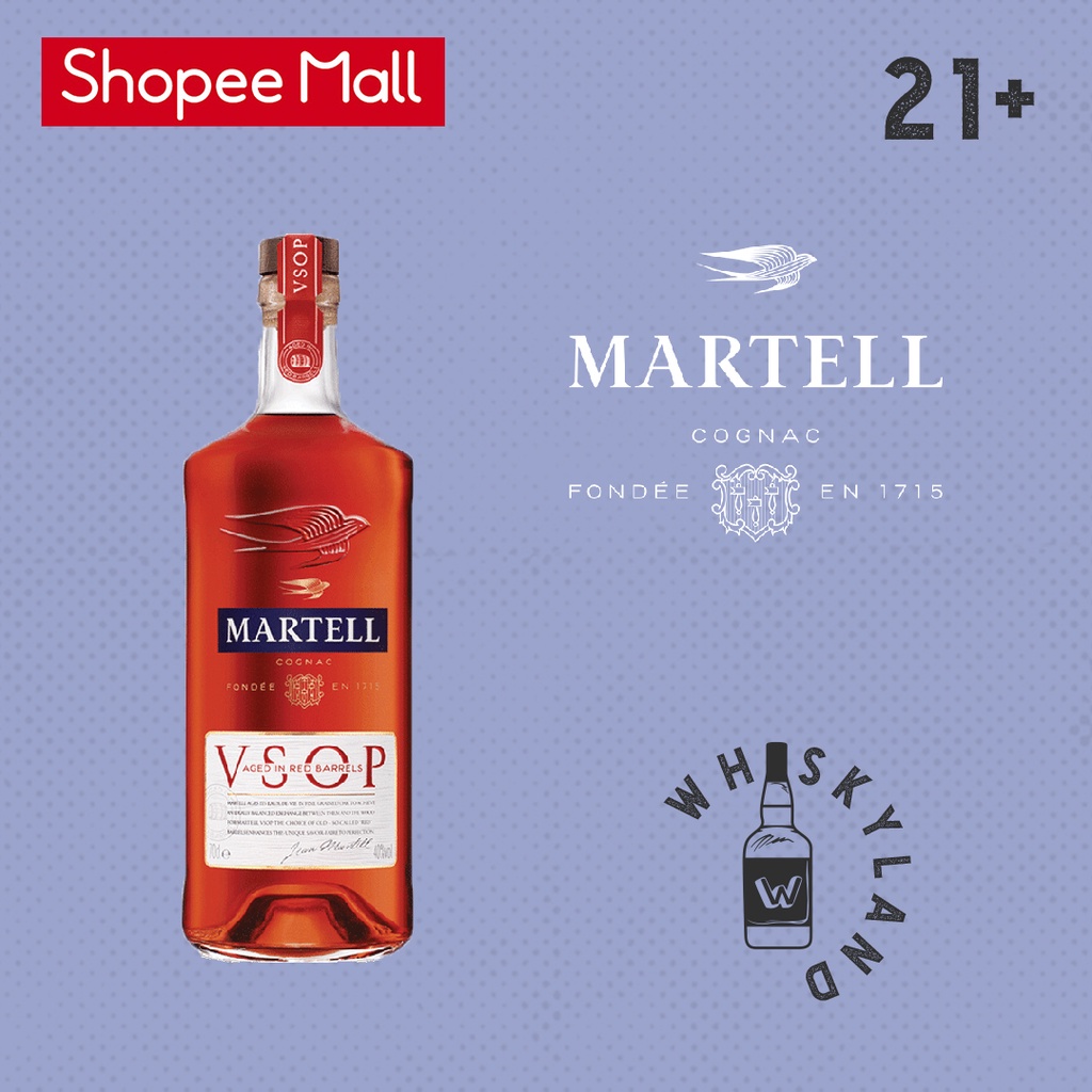 Jual Martell VSOP Red Barrel Cognac | Shopee Indonesia