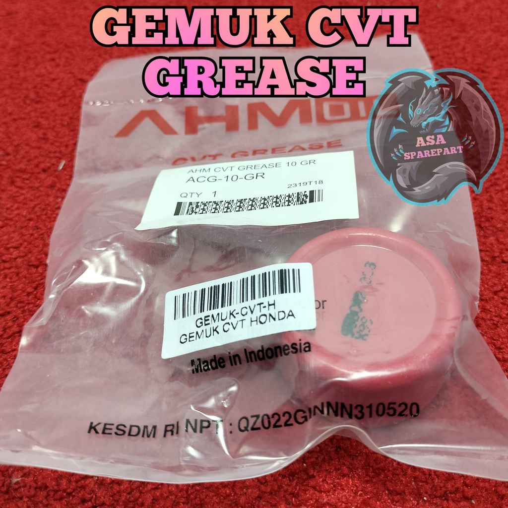 Jual GEMUK CVT HONDA GREASE BISA UNTUK SEMUA MOTOR | Shopee Indonesia