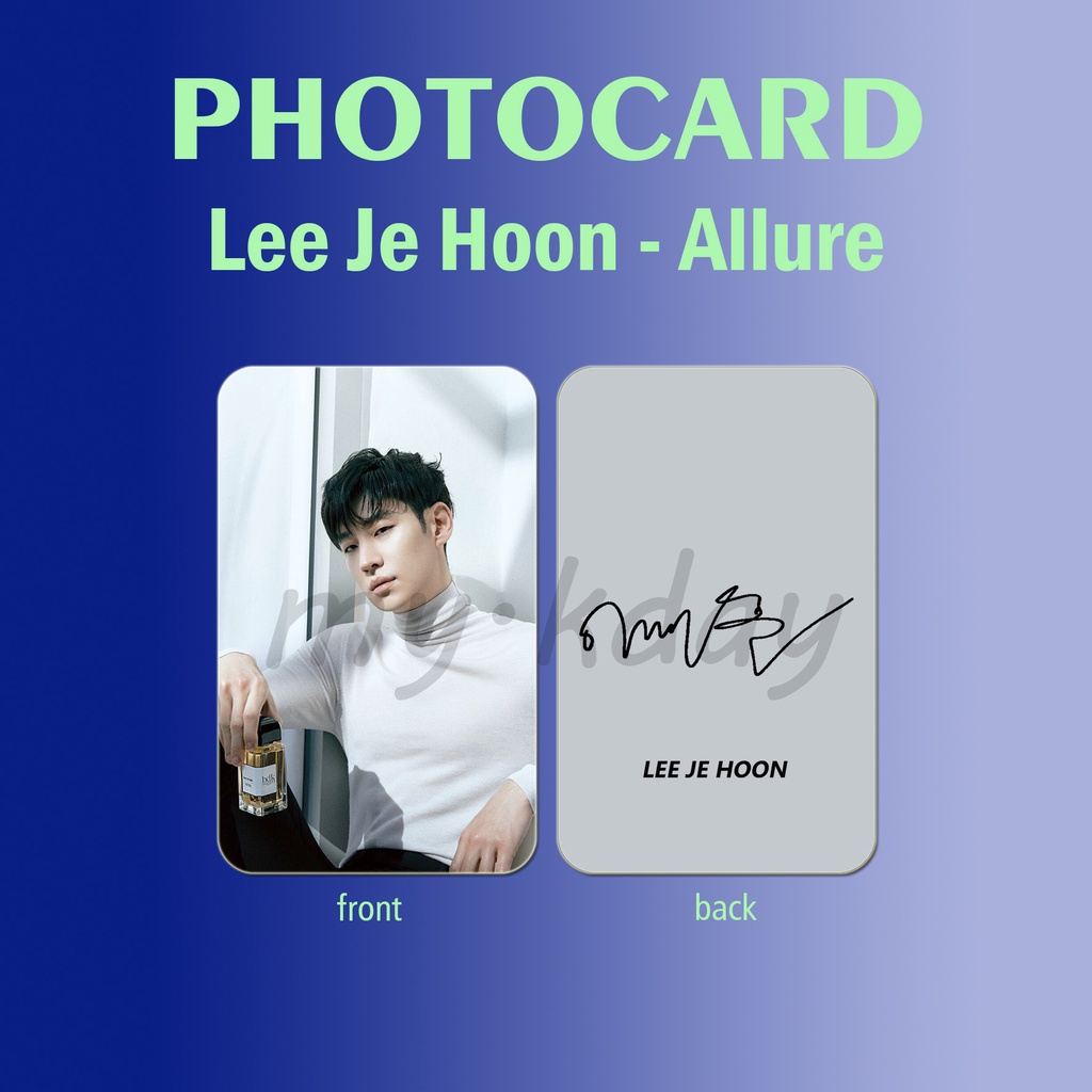 Jual PCA-0148, Photocard Lee Je Hoon All ure 2 sisi | Shopee Indonesia