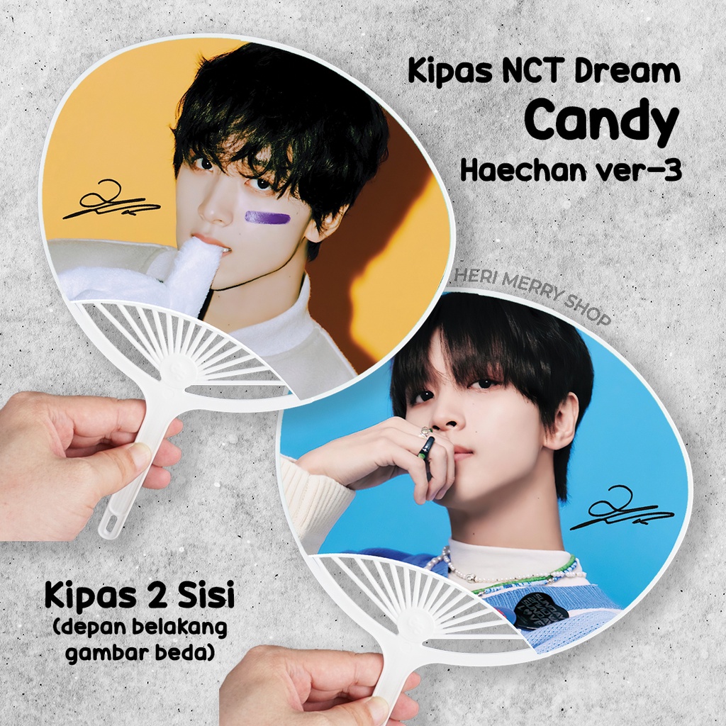 Jual Kipas NCT Dream Candy - Merchandise KPOP Hand fan Unofficial Kipas ...