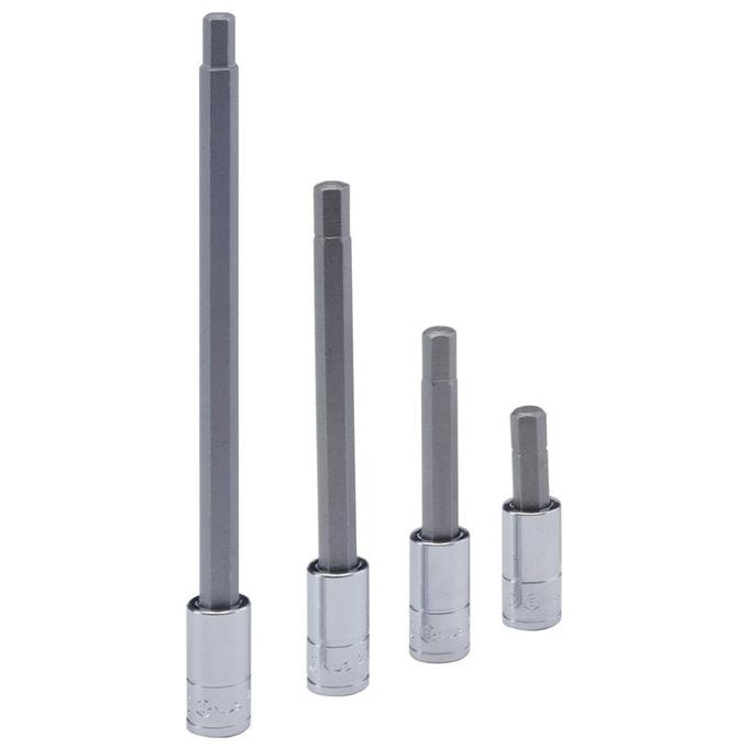 Jual genius tools hex bit socket drive 1/4 ukuran 3 mm ( kunci sock L ...