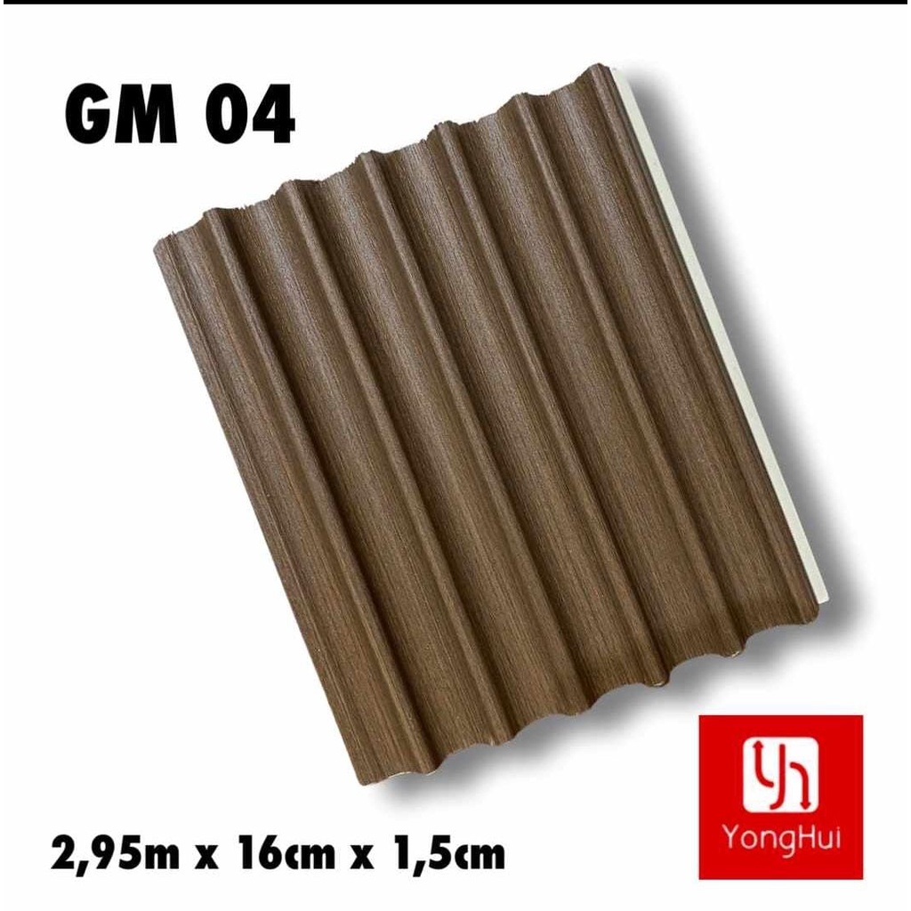 Jual wpc wall panel oval / celling wall panel / kisi-kisi | Shopee ...