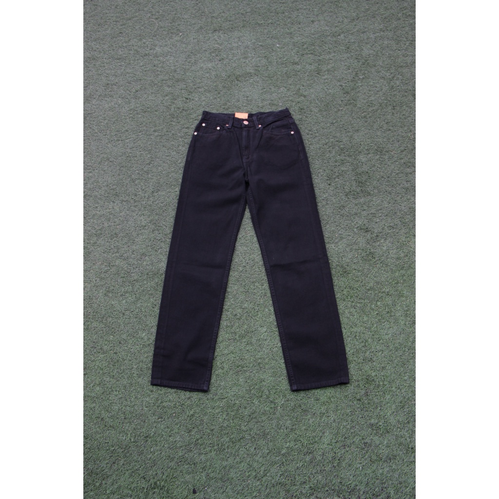 Jual LEA jeans Reguler fit original full black 606.20.32.01 | Shopee ...