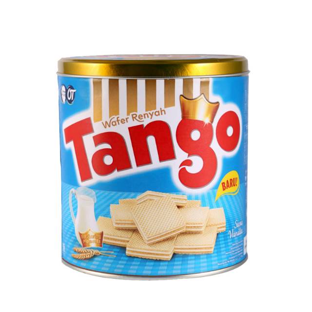 Jual Tango Wafer Kaleng 300gr rasa coklat dan vanilla | Shopee Indonesia