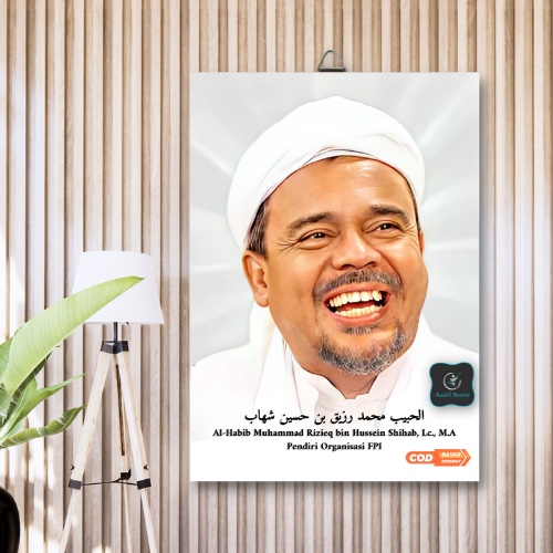 Jual Foto Poster HRS - Habib Muhammad Rizieq Syihab Ulama Wall Decor ...