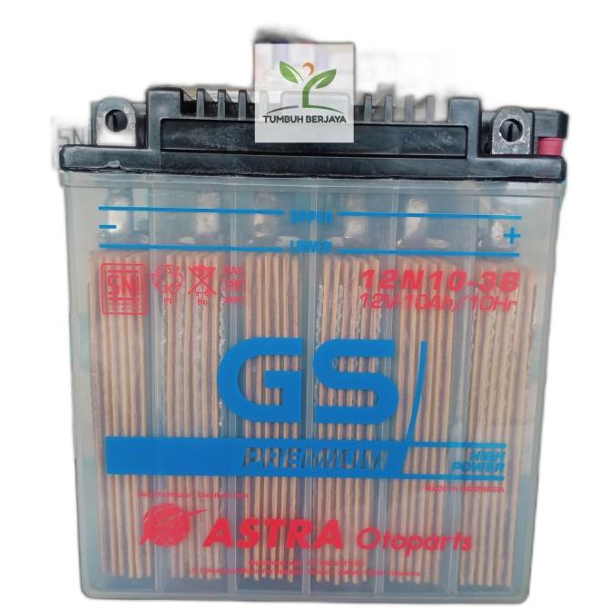 Jual Aki Gs Astra 12N10-3B Original Thunder 250 Debezzz | Shopee Indonesia