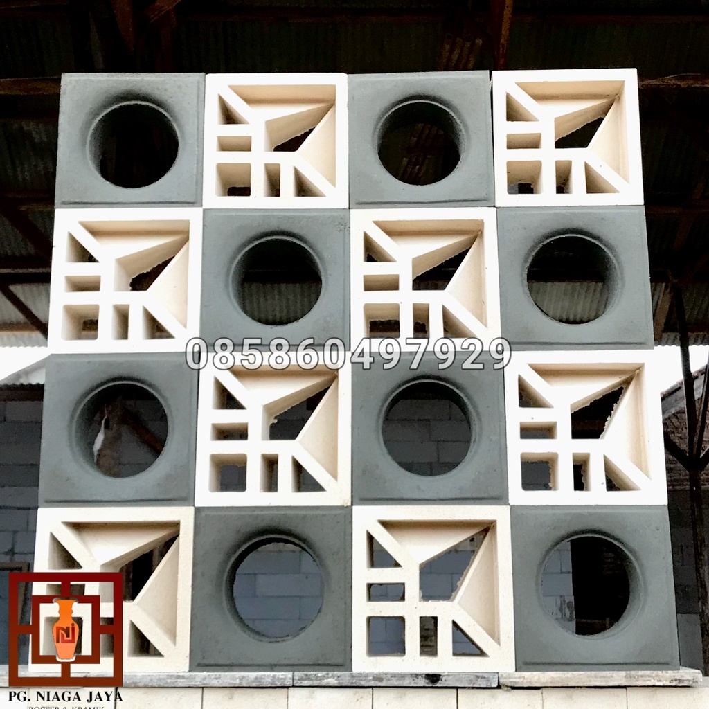 Jual roster beton minimalis, loster beton minimalis, lubang angin ...