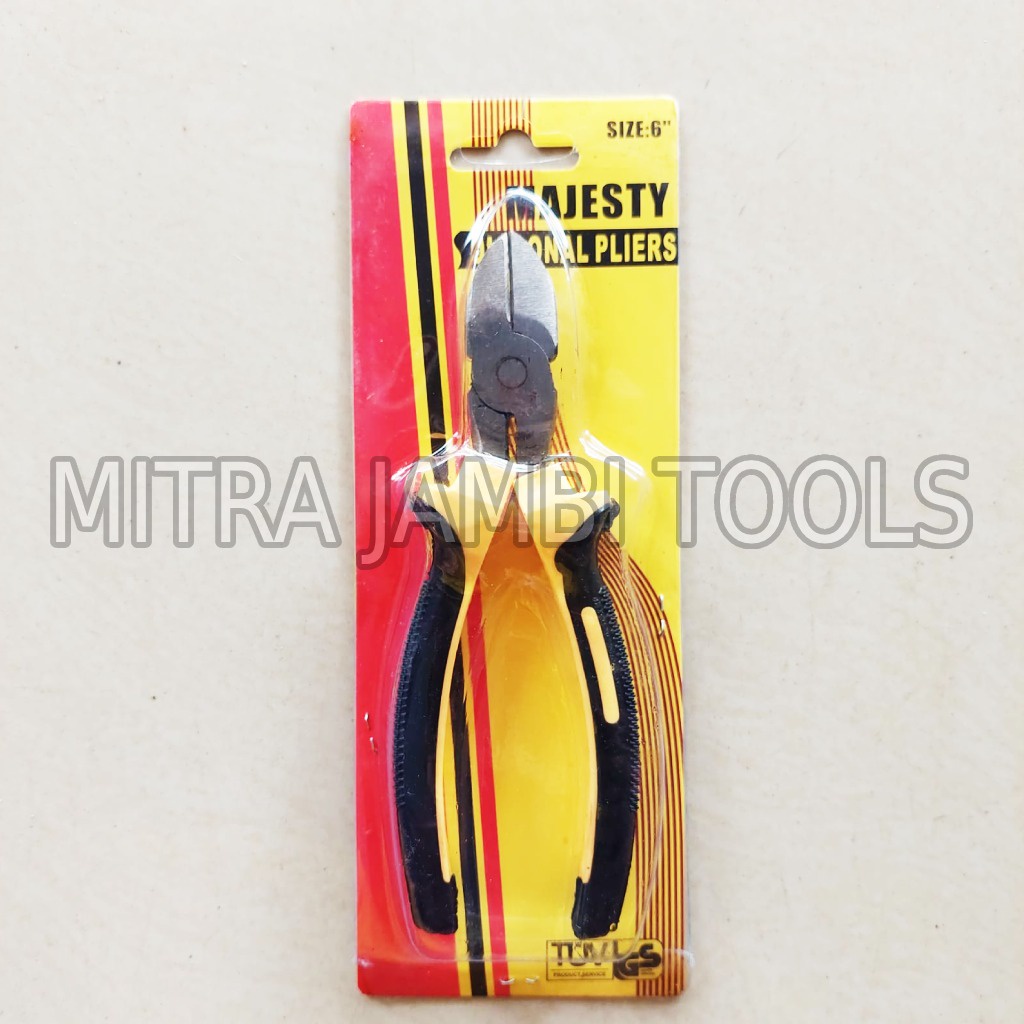 Jual TANG POTONG DIAGONAL MAJESTY 6 INCH | Shopee Indonesia