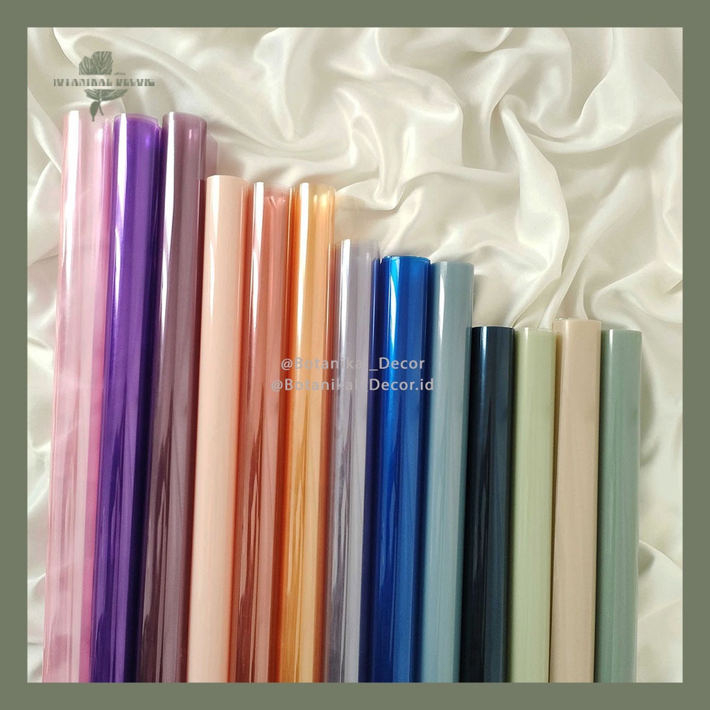 Jual Color OPP Transparent Reflection Kertas Bunga Wrapping Paper ...