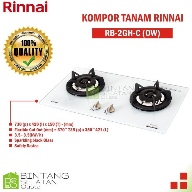 Jual '+'+'+'+] KOMPOR TANAM RINNAI RB-2GH-C (OW) | Shopee Indonesia