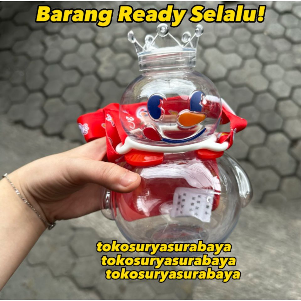 Jual VIRAL Botol Minum Mixue Tumbler MIXUE SNOW KING water bottle 700ml ...