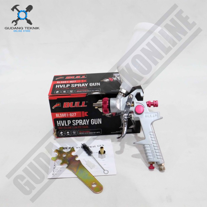 Jual Spray Gun Kepala Semprotan Cat Kompresor 600cc HVLP BLSG01-827 ...
