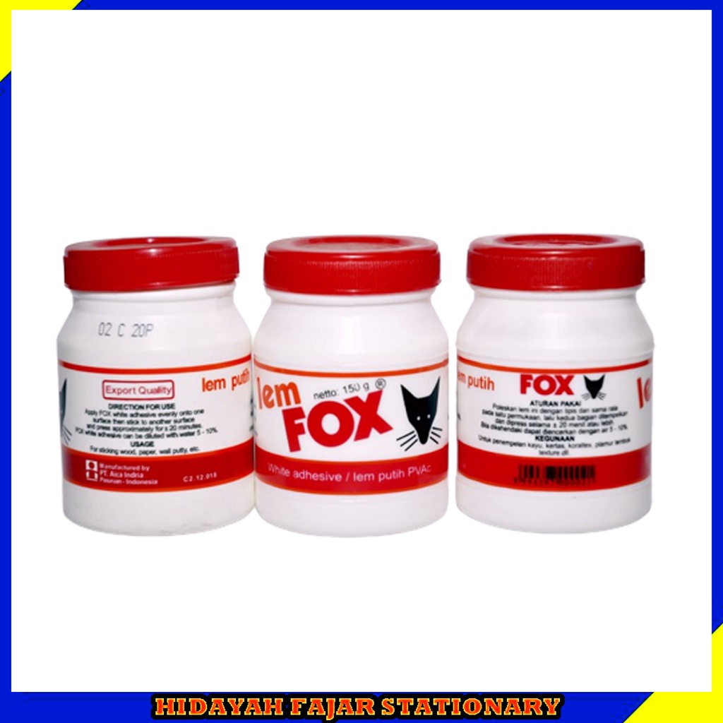 Jual Lem Fox 150 gr | Shopee Indonesia