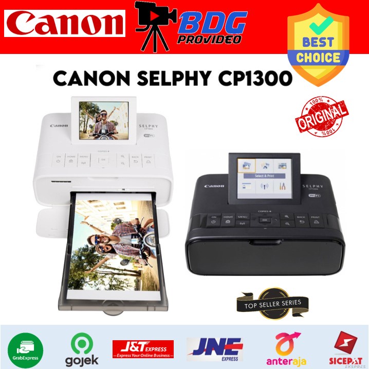 Jual CANON SELPHY CP1300 / CP 1300 / CP-1300 Wireless Wi-Fi Compact Printer | Shopee Indonesia
