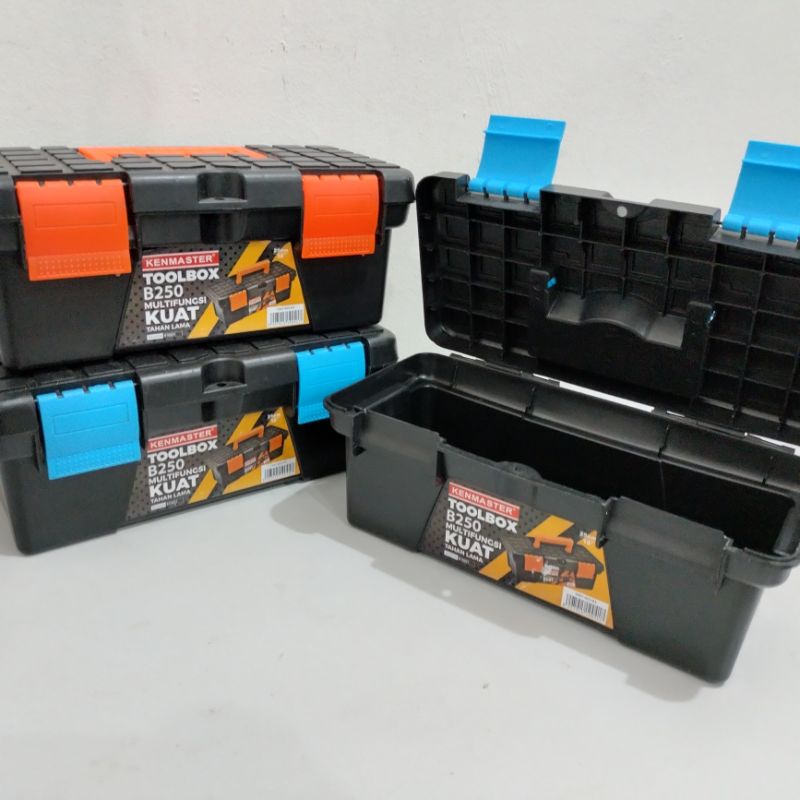 Jual TOOL BOX PLASTIK MINI "KENMASTER" B250 MULTIFUNGSI || TOOL BOX ...