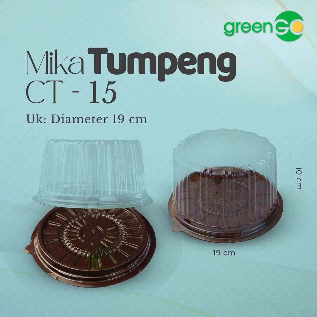 Jual MIKA TUMPENG MINI MIKA CAKE TRAY 15 MIKA KUE ULANG TAHUN MIKA ...