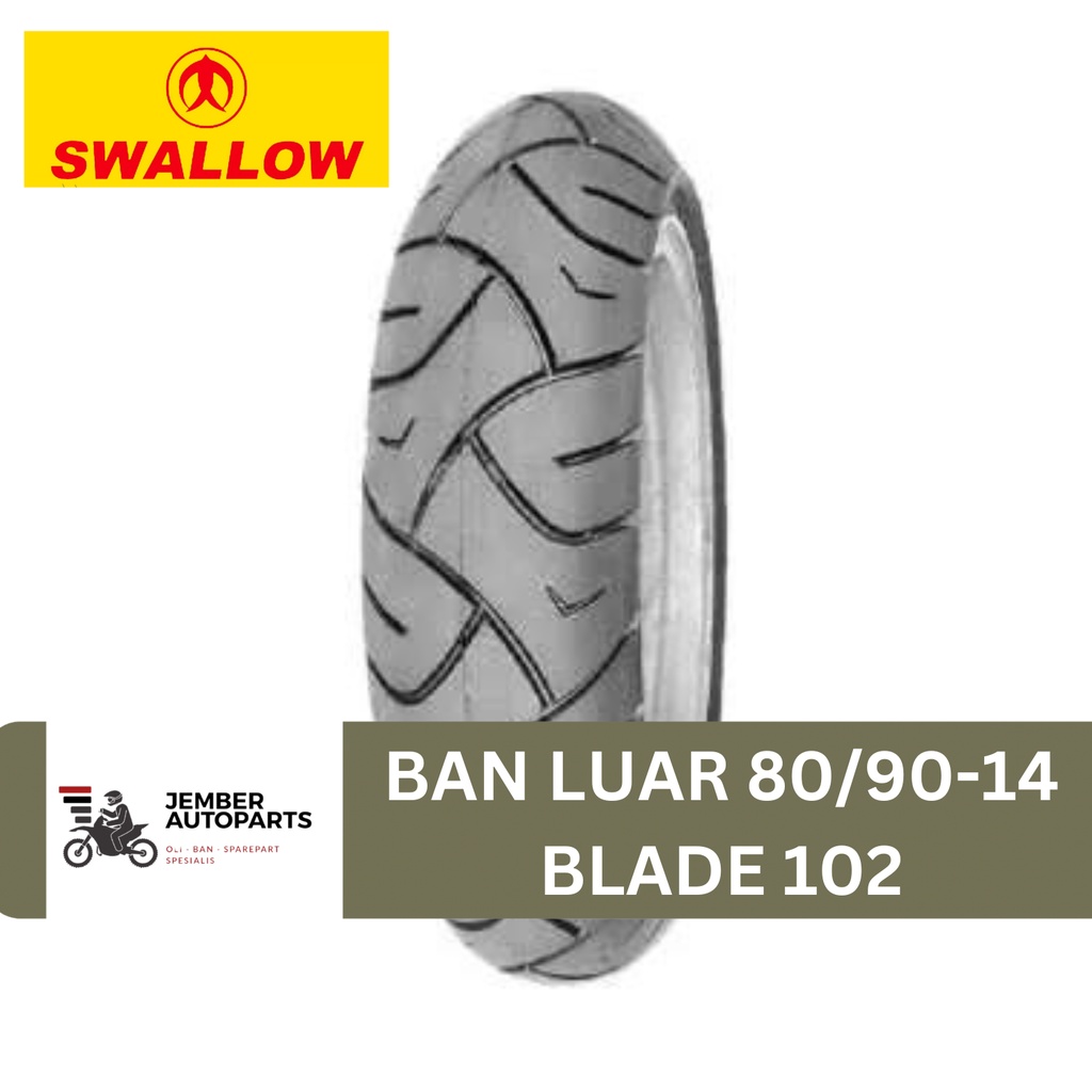 Jual Ban Luar Motor Matic Swallow 80/90 80/80 90/90 RING 14, 70/80 70/ ...