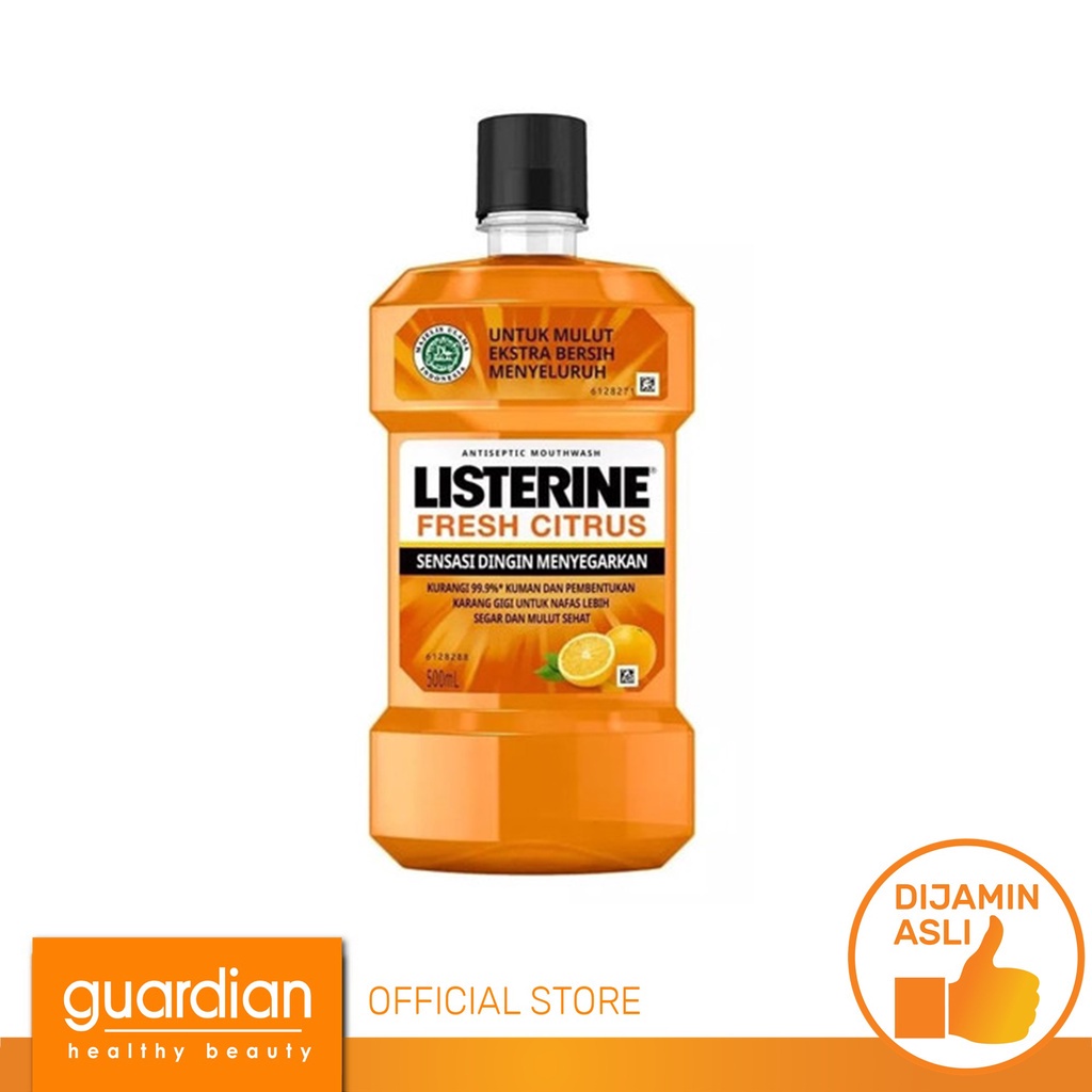 Jual LISTERINE Mouthwash Fresh Citrus 500ml | Shopee Indonesia