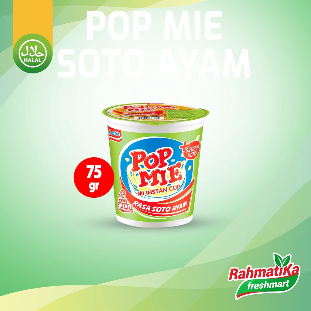 Jual Pop Mie Rasa Soto Ayam 75 gram | Shopee Indonesia