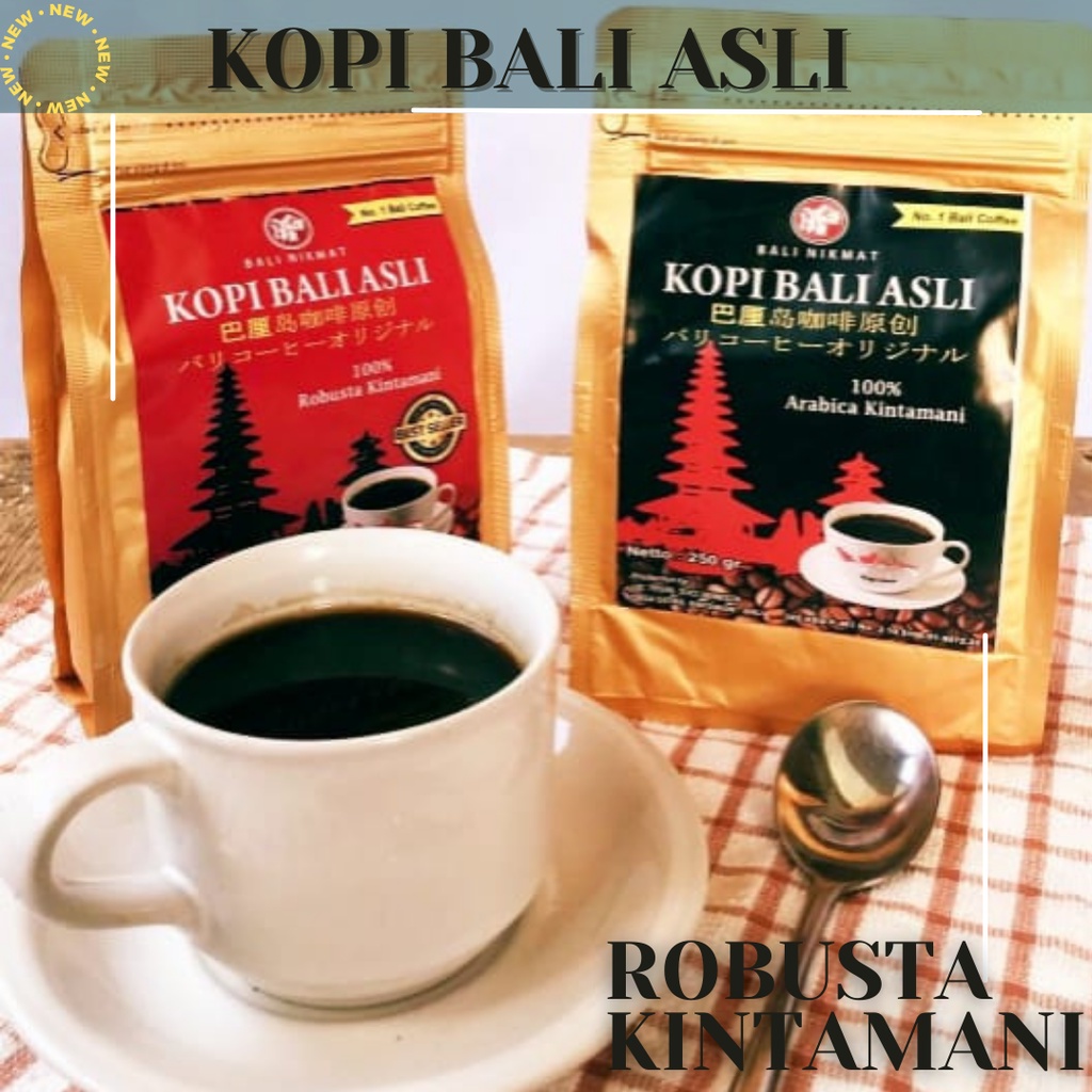 Jual Kopi Bali Asli Bali Nikmat Robusta Kintamani Oleh Oleh Bali ...