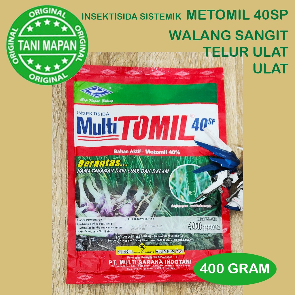 Jual Insektisida - MULTITOMIL 40SP - 400 GRAM (Metomil 40%) | Shopee ...