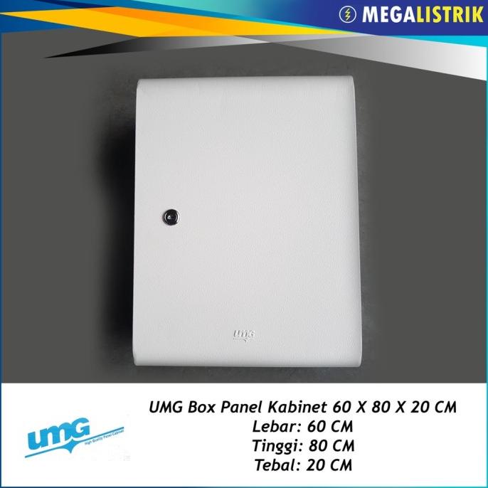 Jual Umg Box Panel 60X80X20 Kabinet Powder Coating Kotak Oval Cream 60 ...