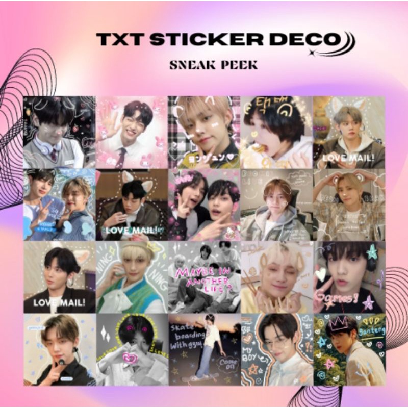 Jual [100PCS]BACA DESC PT.1 STICKER DECO KPOP CUSTOM / MAIL STICKER ...