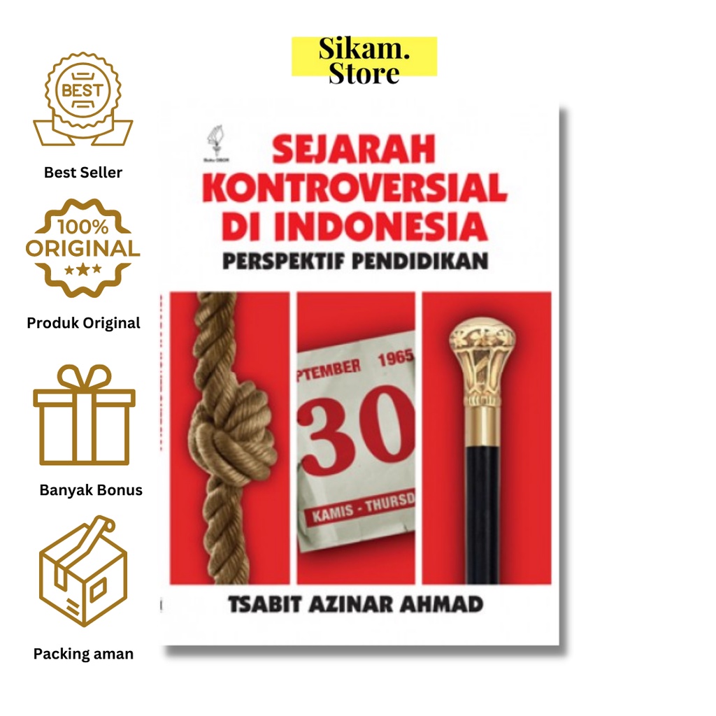 Jual Sejarah Kontroversial Di Indonesia; Perspektif Pendidikan | Shopee ...