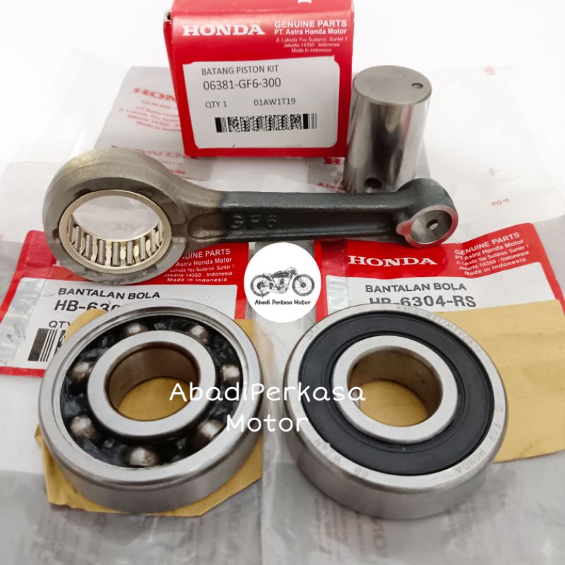 Jual Stang Seher + Bearing Kruk As 6304 2 pcs Kiri Kanan Grand Supra X Prima (GF6 /KEV) | Shopee ...