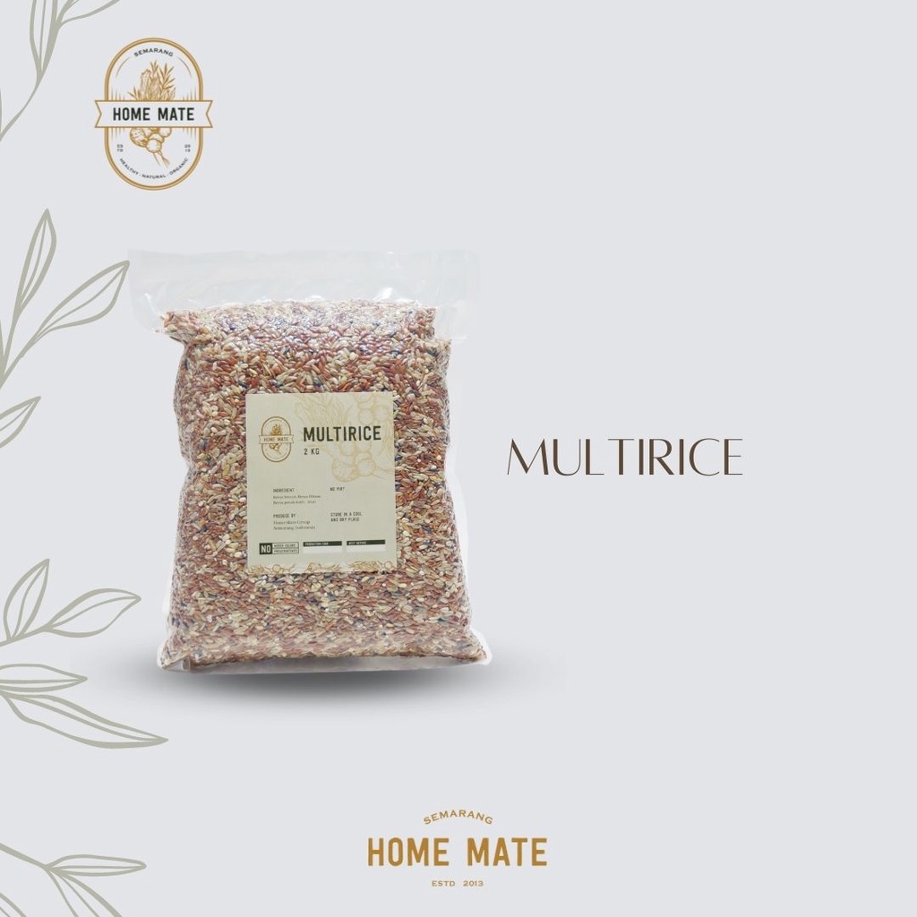 Jual Multirice 2KG Multi Rice Mix - HOME MATE | Shopee Indonesia