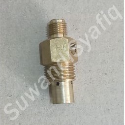 Jual check Valve kompresor 1/4 pk bahan kuningan asli | Shopee Indonesia