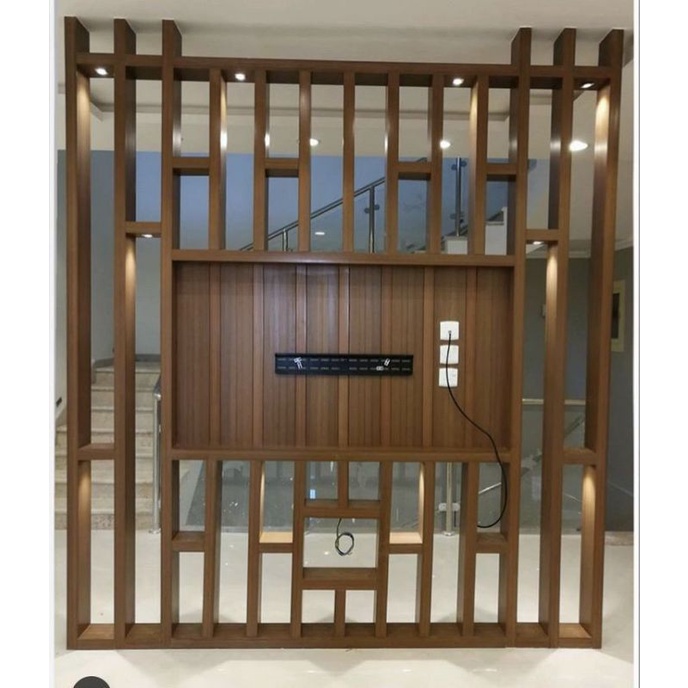 Jual PARTISI PENYEKAT RUANGAN, BACKDROP TV | Shopee Indonesia