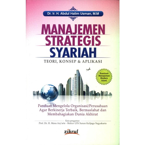 Jual Manajemen Strategis Syariah - Teori Konsep dan Aplikasi - Abdul Halim - NR | Shopee Indonesia