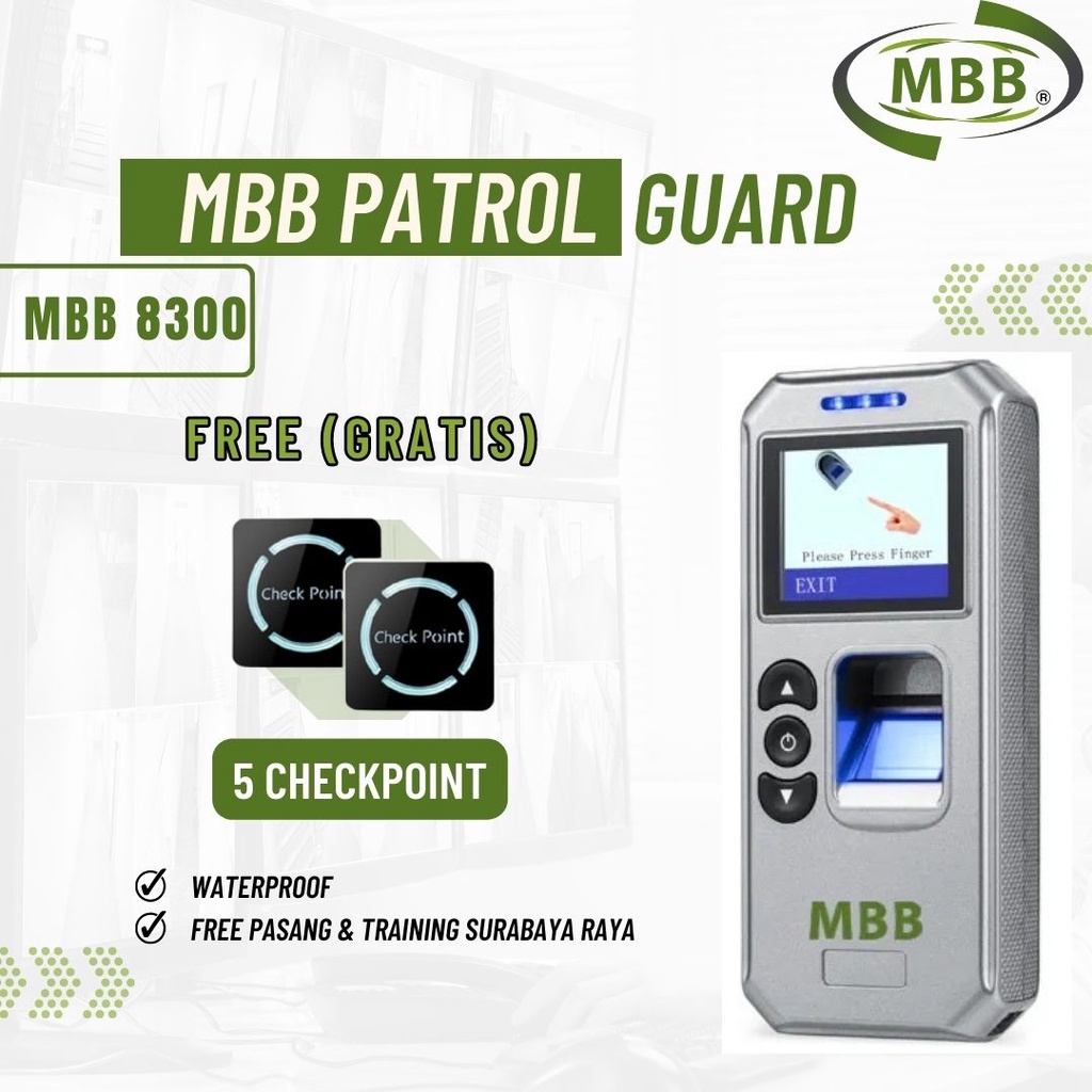 Jual PATROL GUARD - Alat Mesin Patroli Keamanan Mesin absensi petugas ...