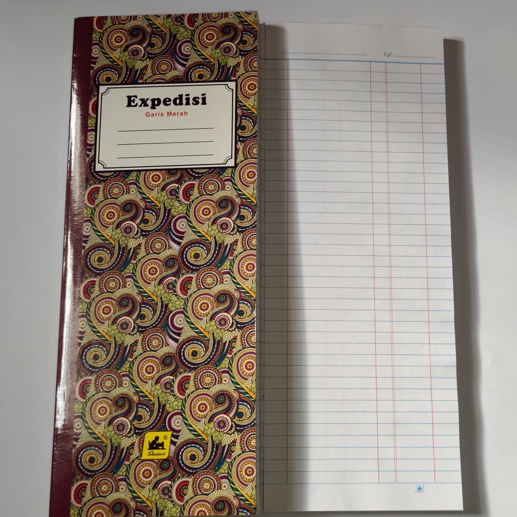 Jual Buku Expedisi Karton Standard Garis Merah Isi Tebal 180 Lembar (1 ...