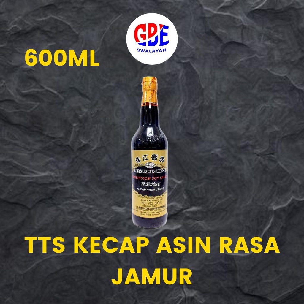 Jual Kecap Asin Rasa Jamur TTS | Mushroom Soy Sauce TTS 600ML | Shopee ...