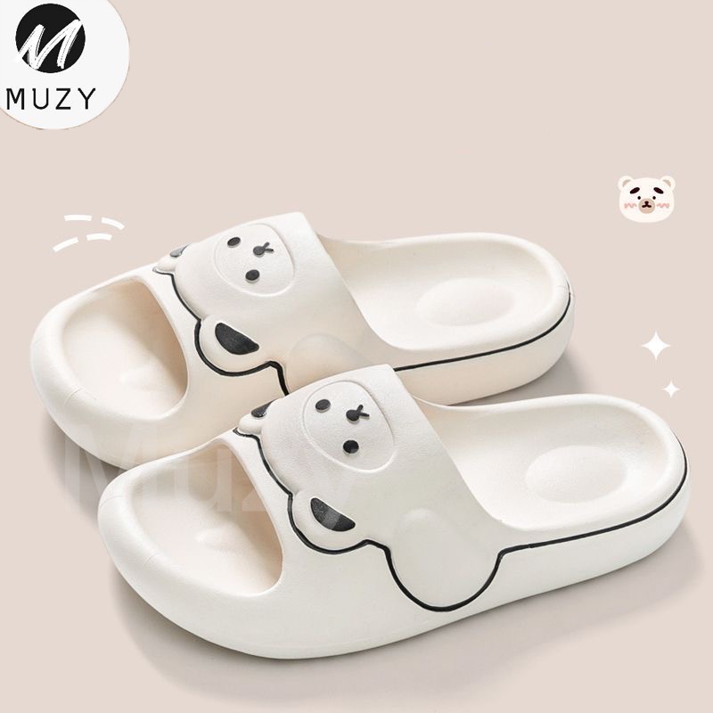 Jual Muzy Sendal Wanita Sendal Couple Sendal Karet Anti Slip Sendal ...