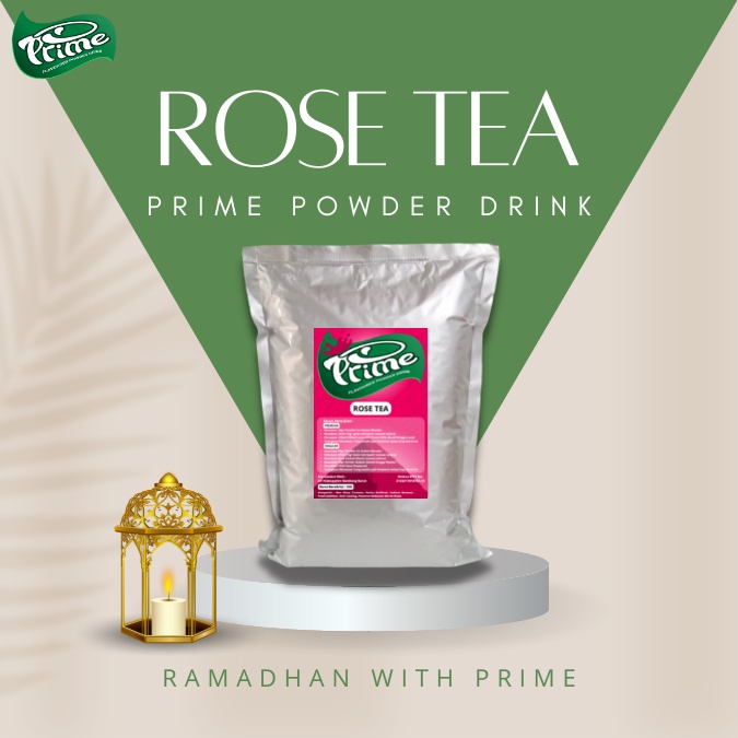 Jual Powder Prime Rose Tea / Bubuk Minuman Rasa Rose Tea 1 kg | Shopee ...